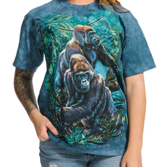 The Mountain | Shirts | The Mountain Gorilla Jungle King Kong Primate ...